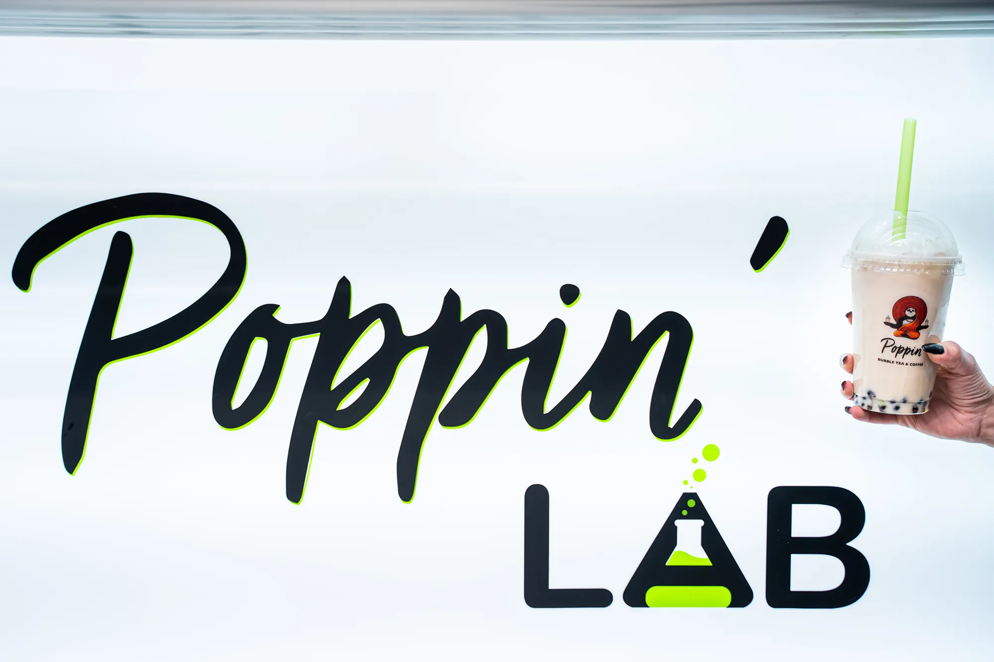 Poppin' LAB | New Bubble Tea Concept